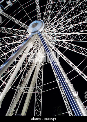 The Dublin Wheel at the 02 Arena, Dublin Docklands, Ireland Stock Photo ...