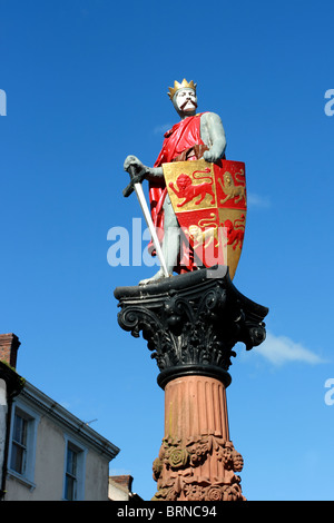 Statue of Llewellyn the last Prince in Cardiff City Hall Cardiff Civic ...