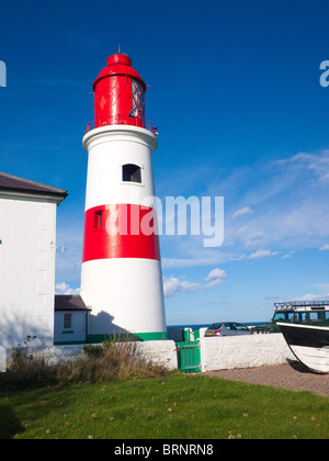 The tower at Souter Lighthouse, Tyne & Wear. This was the first purpose ...