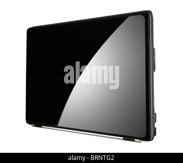 Laptop keyboard with intel core i5 and nvidia geforce rtx stickers ...