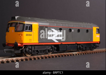 Class 26 Diesel Locomotive, BR Railfreight Livery, White Background ...