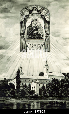 Miraculous icon and Mukachevo St. Nicholas Convent, founded in the ...