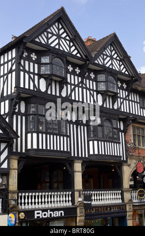 Chester city centre, rows arcade, England, March, 2011 Stock Photo - Alamy