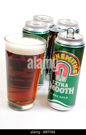 John Smiths Extra Smooth Pint of Beer Ale Stock Photo - Alamy