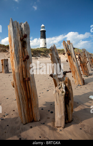 spurn point erosion humberside beach 1984 Stock Photo - Alamy