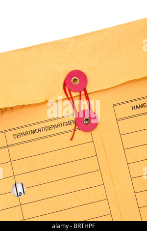 Manila Paper File Envelope close up Stock Photo - Alamy