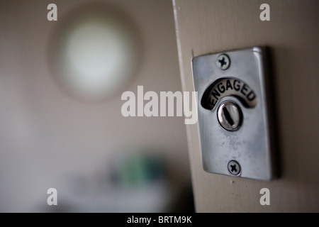 A toilet door Stock Photo - Alamy