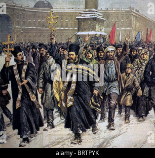 Bloody Sunday in St Petersburg Stock Photo - Alamy