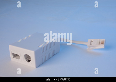 BT Broadband micro filter Stock Photo - Alamy