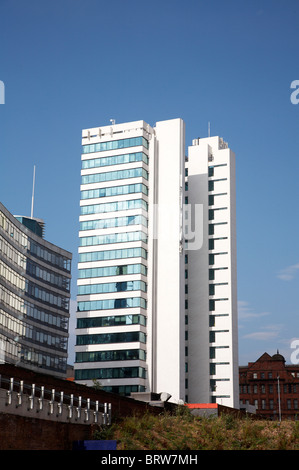 111 Piccadilly tower block. Piccadilly, Manchester, England, UK ...