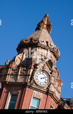 Clock Tower, Briggate, Leeds. West, Yorkshire, England, UK Stock Photo ...