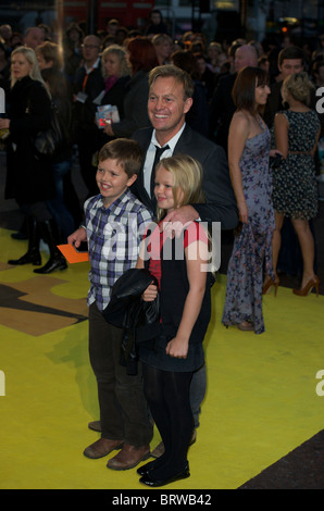 Jason Donovan and his children attend The London Uk Premiere of ...