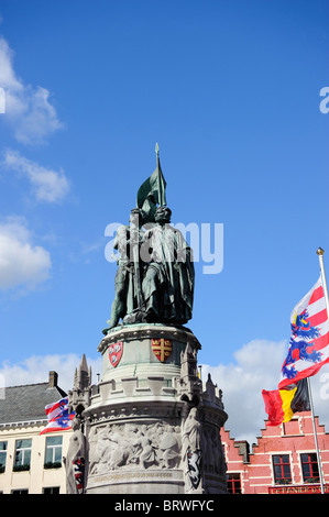 Monuments of Bruges Stock Photo - Alamy