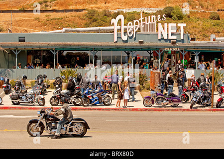 Neptune's Net seafood Restaurant, Malibu, California USA Stock Photo ...