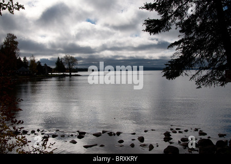 A view of Lake Manitou Stock Photo - Alamy