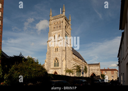St Mary's Church, Alverstoke Gosport Stock Photo - Alamy