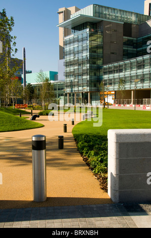 BBC Dock House building from 'The Green' area of the piazza at ...