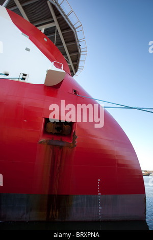 deep water well intervention vessel "Sarah" alongside quay at Montrose ...