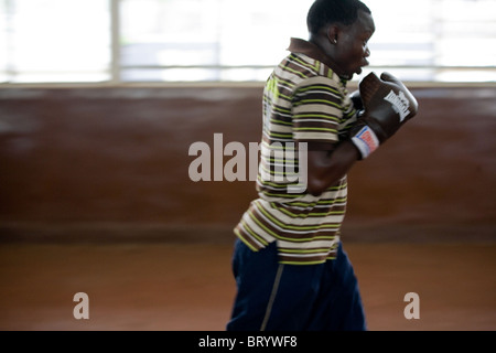 women's boxing team Sierra Leone West Africa Stock Photo - Alamy