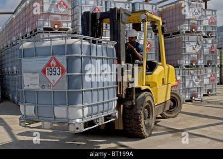oil storage tank bund area oil depot fuel depot terminal. flooded bund ...