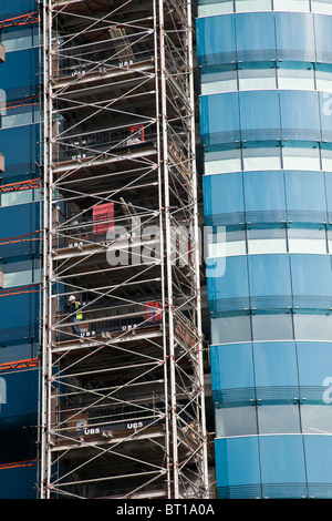 High rise office block under construction in Blackpool,UK Stock Photo ...