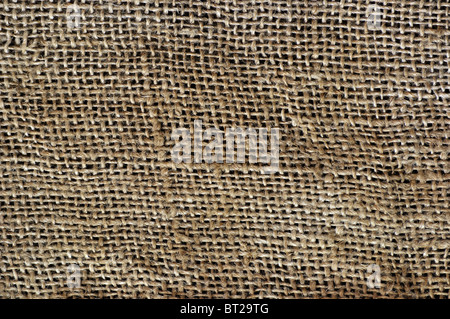 Texture of coarse sack cloth. Close up Stock Photo - Alamy