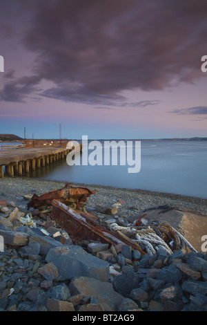 Cairnryan Deep South Jetty, Loch Ryan, Dumfries & Galloway, Scotland ...