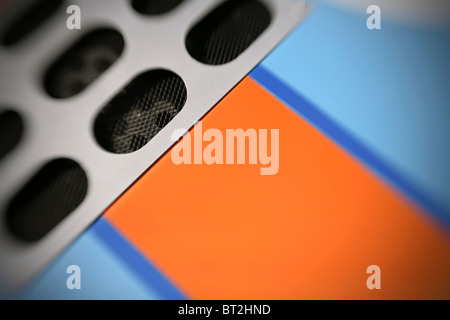 Detail of engine cover of Ford GT40 sportscar Stock Photo - Alamy