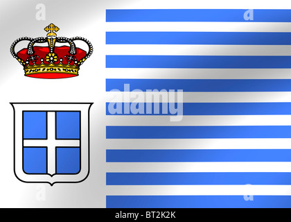 Flag of Seborga Stock Photo - Alamy