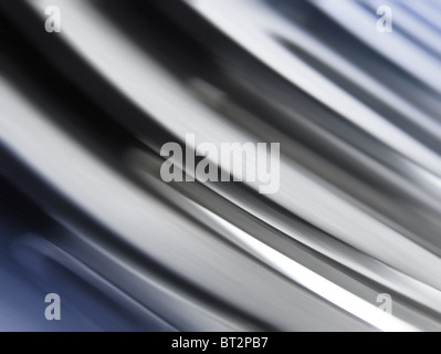 shining metal texture in perspective for background Stock Photo - Alamy