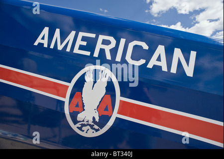 Detail - 1943 Stinson Reliant V-77 Gullwing, at the Ruidoso Mountain ...