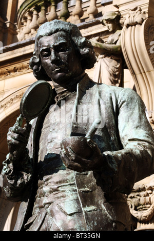 Joseph Priestley Statue Leeds Yorkshire England Stock Photo - Alamy