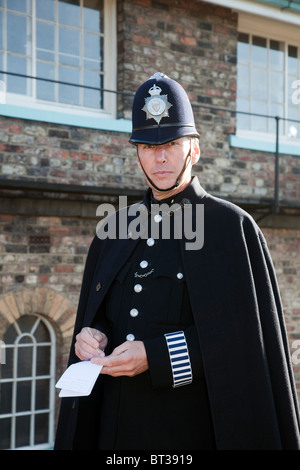 Uniformed World War II Bobby. Costumed Re-enactor 1940s 40s, forties ...