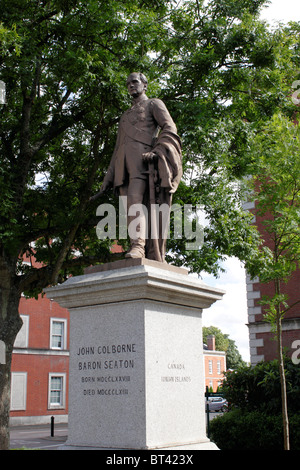 Statue of John Colborne Baron Seaton, Winchester Military Museum, UK ...