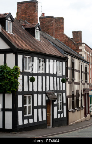 street of old buildings in Wem, Shropshire, UK Stock Photo - Alamy