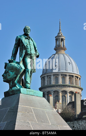 Statue of Auguste Mariette, archaeologist, Egyptologist and the founder ...