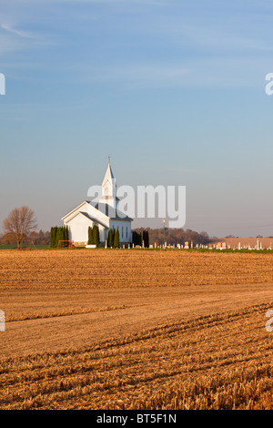 Marion Lutheran Church, Gunder; River Bluffs Scenic Byway, Clayton ...