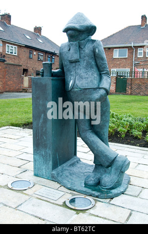 The Andy Capp statue at Hartlepool Headland Stock Photo - Alamy