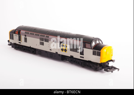 Class 37 Diesel Locomotive, BR Railfreight Livery Stock Photo - Alamy