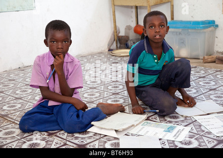 Jambiani, Zanzibar, Tanzania. Primary School Classroom and ...