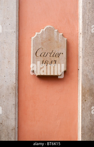 Cartier store jewelry Via Condotti Rome Italy shopping Stock Photo - Alamy