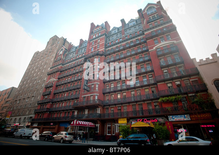 Exterior of famous Chelsea Hotel in Manhattan New York City USA Stock ...