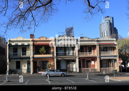 Terraced houses - Melbourne, Victoria, AUSTRALIA Stock Photo - Alamy