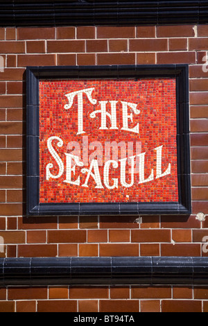 The Seagull pub sign Stock Photo - Alamy