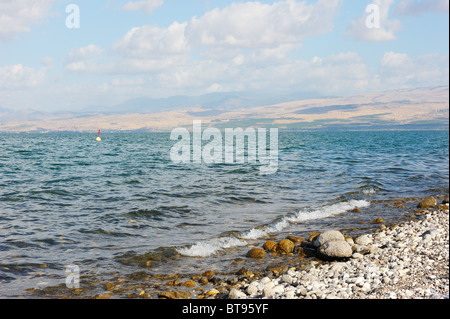 Israel Sea of Galilee Yam Kinneret Lake Tiberias Gennesaret in front of ...