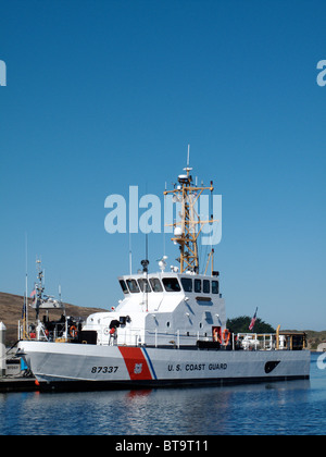 A United States Coast Guard patrol boat heads out to sea on the Indian ...