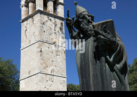 Croatia Split Gregorius of Nin statue by Ivan Mestrovic Stock Photo - Alamy
