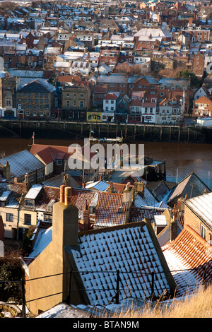 Whitby North Yorkshire UK Roofs Stock Photo - Alamy