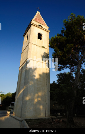 Bell tower, Silba Island, Croatia Stock Photo - Alamy