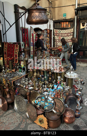 handicraft shop, bascarsija, sarajevo, bosnia and herzegovina, europe ...
